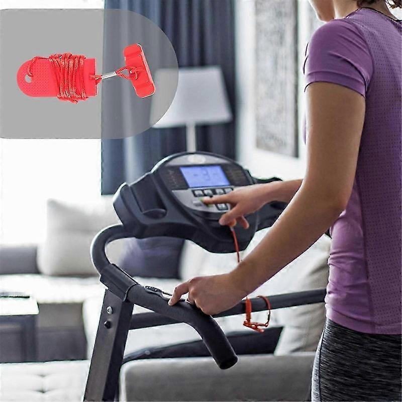 Red Treadmill Safety Key Treadmill Lock Fitness Sports Treadmill ...