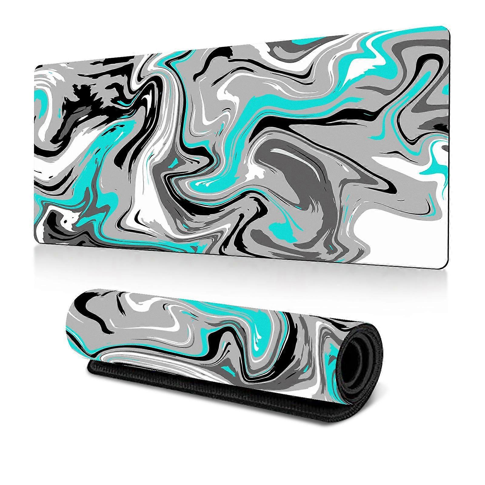 Large Abstract Mouse Pad Gamer Office Computer Desk Mat | Fruugo UK