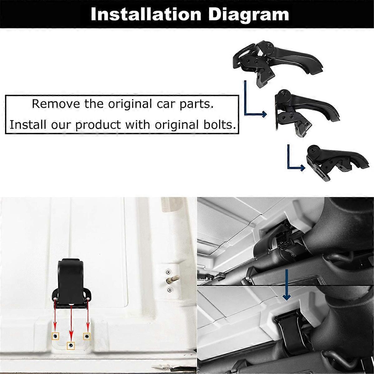 Car Hard Top Clamp Hardtop Latch Frame Bracket for Jeep | Fruugo UK