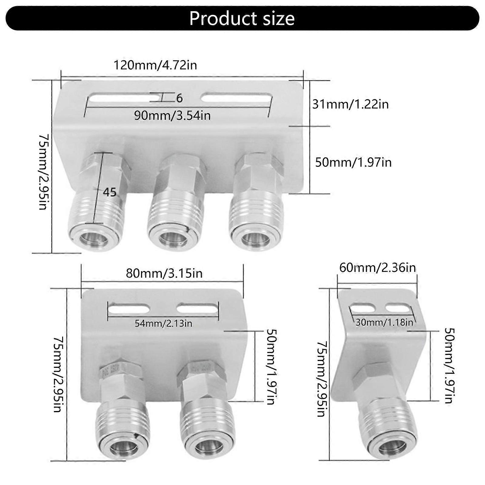 Reliable City Water Connection Flange Water Fill Adapter Metal Water ...