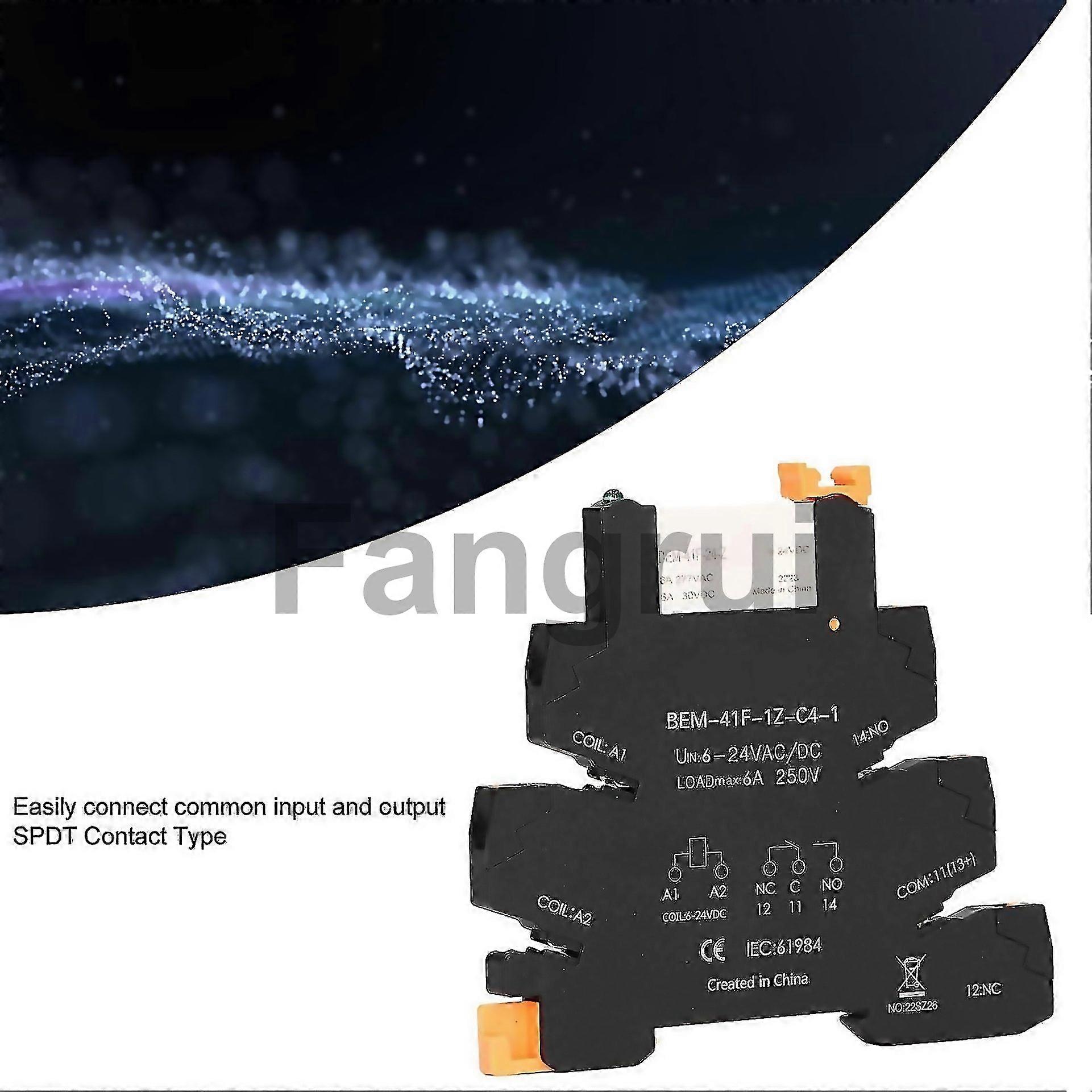 For Dc Control Ac Ultra Thin Relay Din Rail Mount Solid State Relay ...