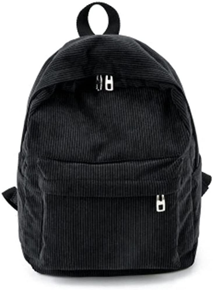 Women Casual Corduroy Backpack Soft Kids School Bag Travel College ...