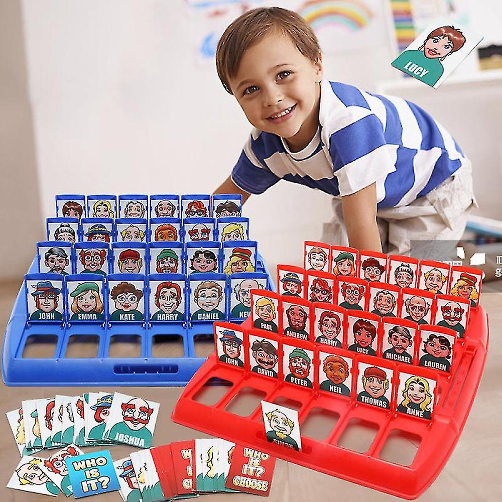 Who Is It Board Game Funny Guess Who Cards Game Toys Desktop ...