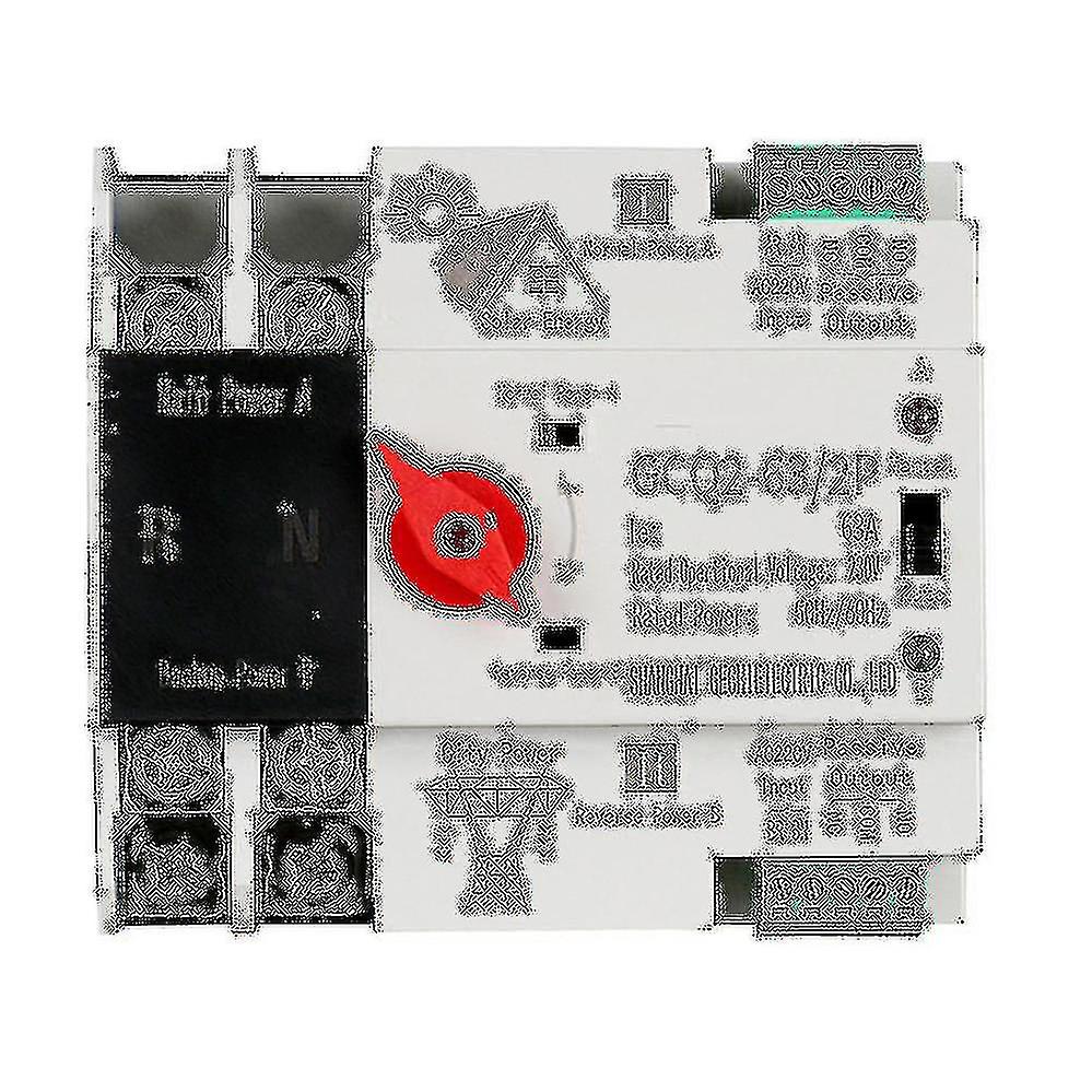 Photovoltaic Solar Power Ats Automatic Transfer Switch Din Rail 2p 63a ...