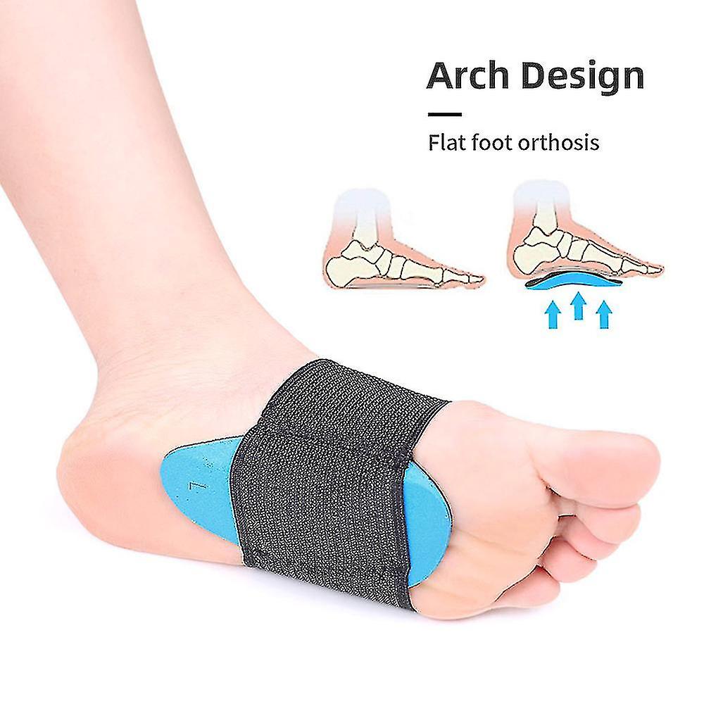 Arch Pad Support Insoles Flat Foot Correction Plantar Fasciitis Pain ...