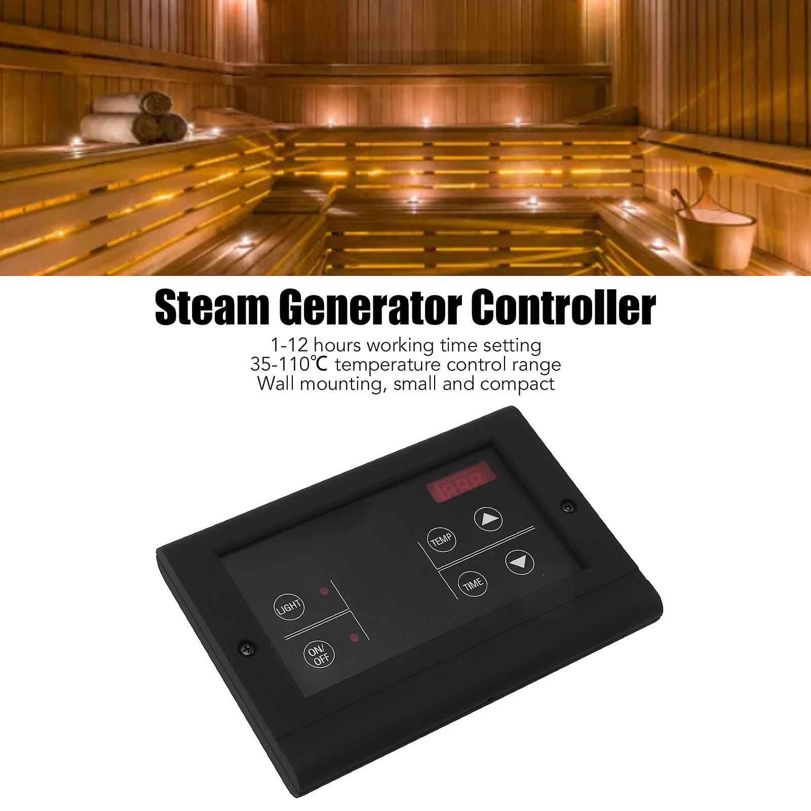 Sauna Room Temperature Controller Wall Mount Wet Steam Generator ...