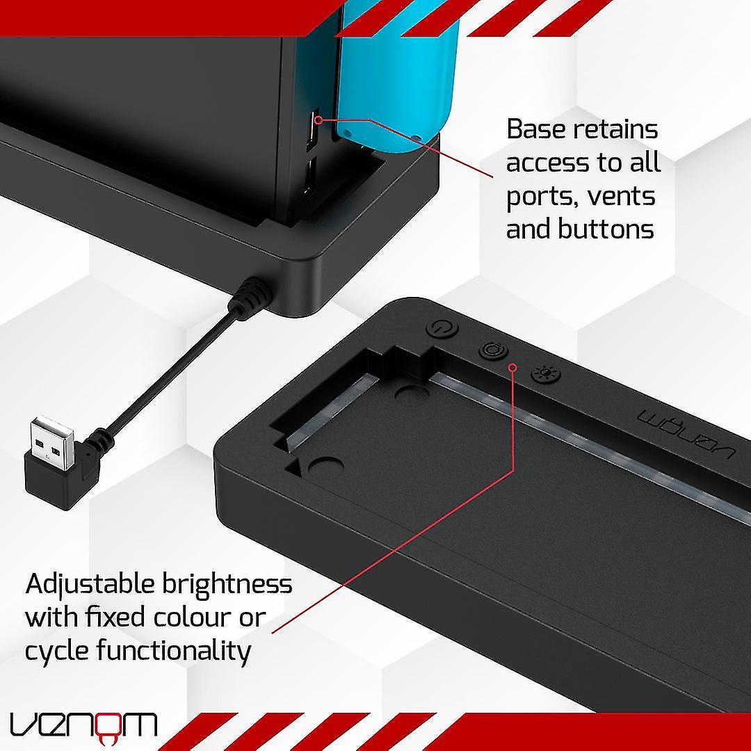 Multi-colour Led Light-up Console Stand (nintendo Switch) | Fruugo UK