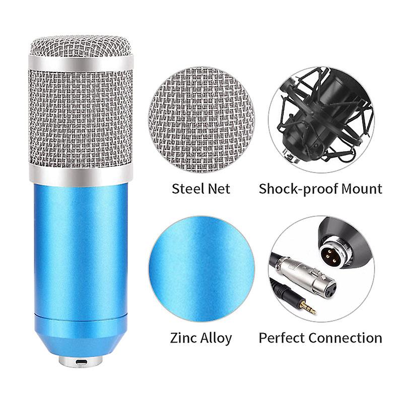 Usb microphone three color set with cantilever support shock mount ...