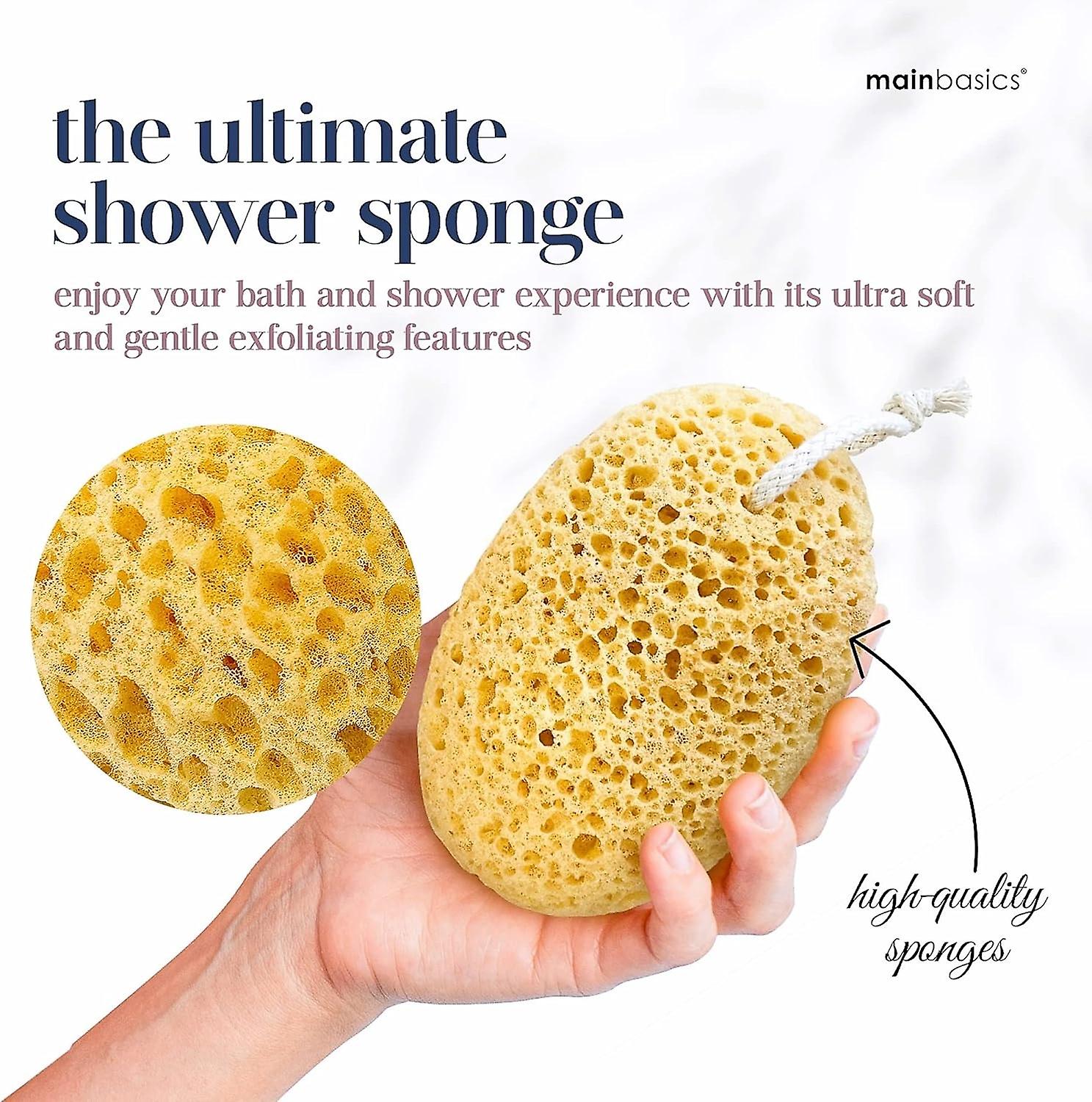 Bath Sponge, Exfoliating Body Sponge Large & Soft Shower Sponge, Foam ...