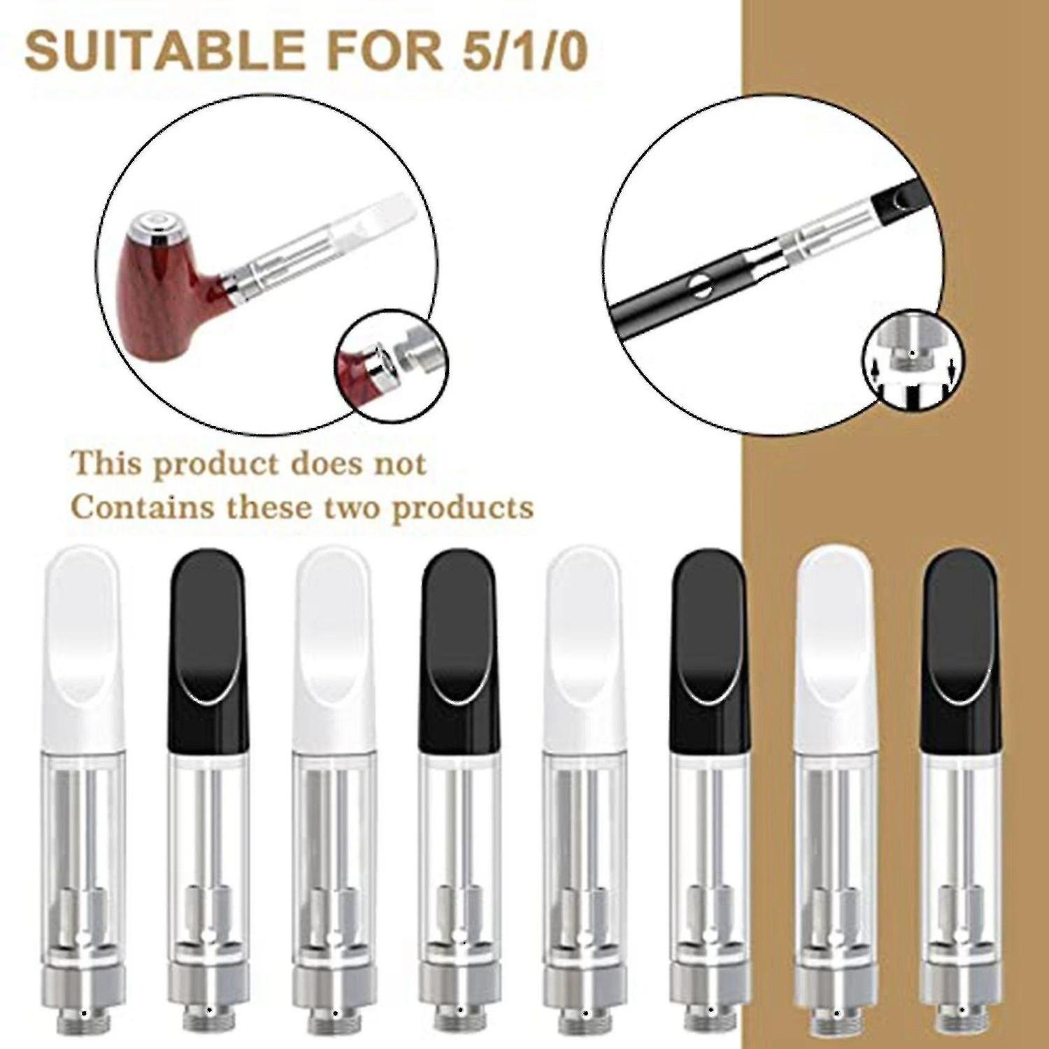 50 Pcs Empty Storage Cartridges For 1.0ml Glass Ceramics Easy To Fill ...