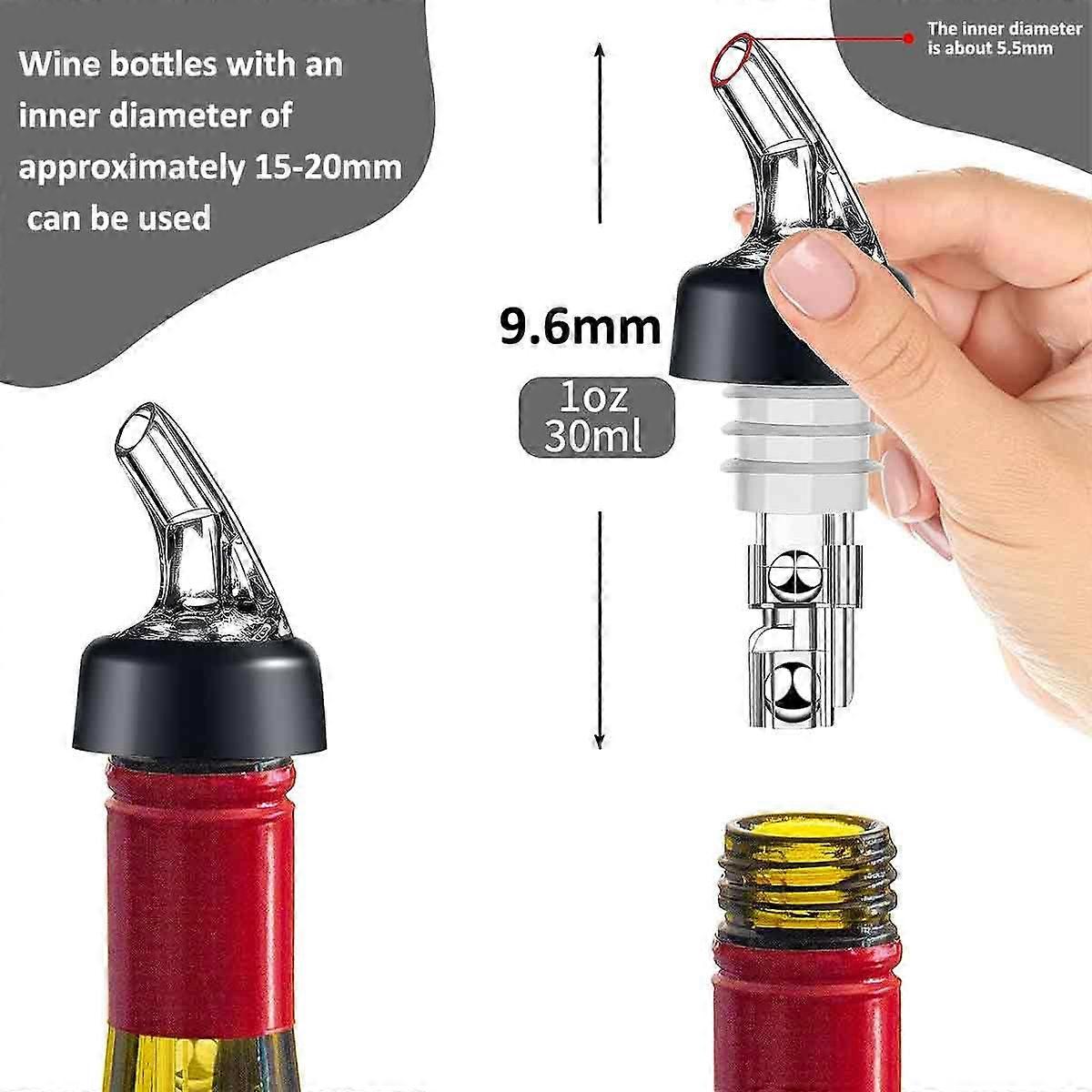 Automatic Measured Bottle Pourer, Quick Shot Spirit Measure Pourer ...