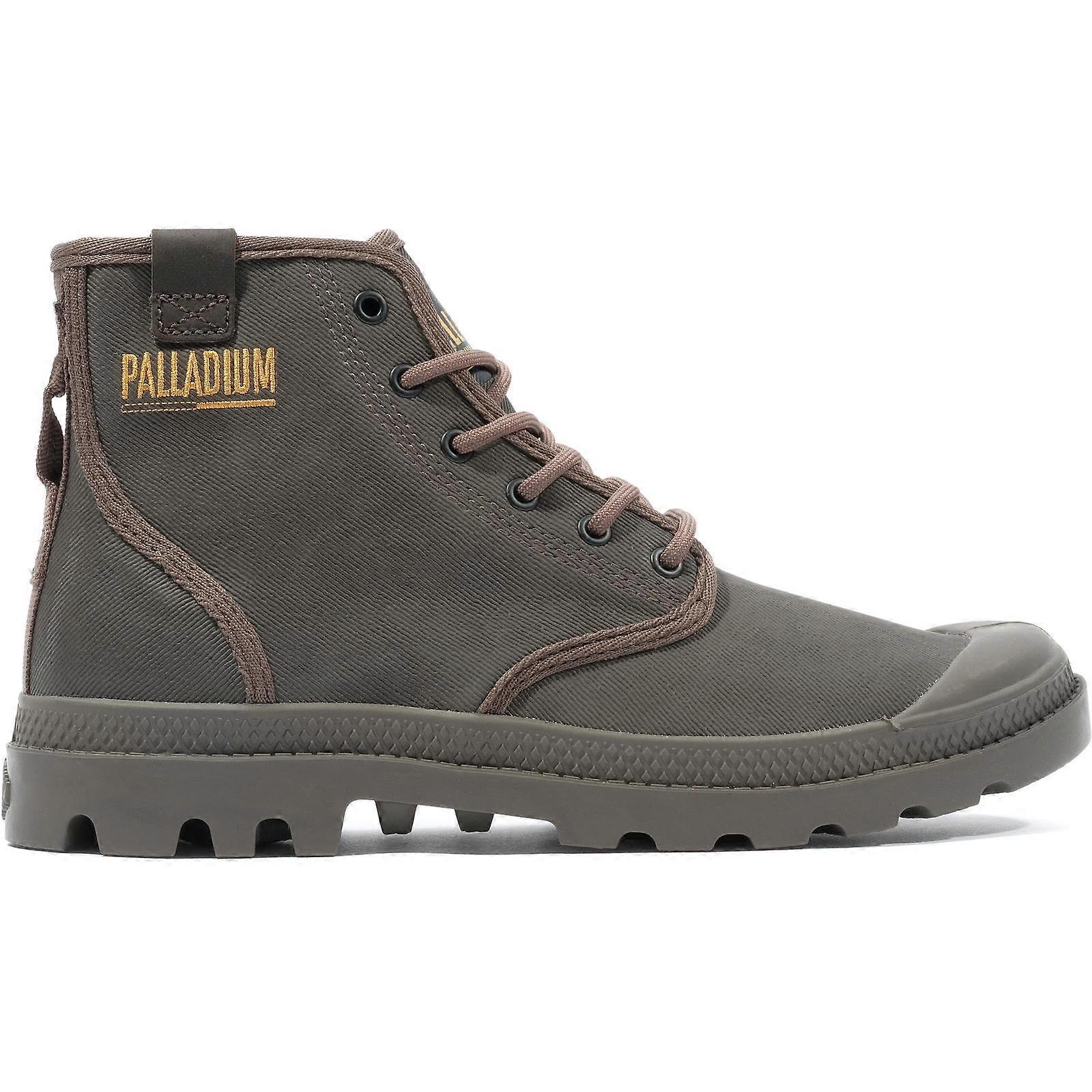 Palladium Mens Pampa Hi Coated Warm Winter High Rise Lace Up Boots ...