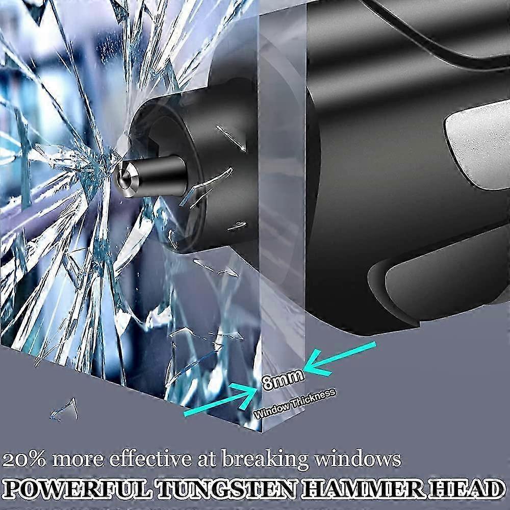 Car Window Breaker,3 in1 Portable Glass Breaker Car Escape Tool,Seat ...