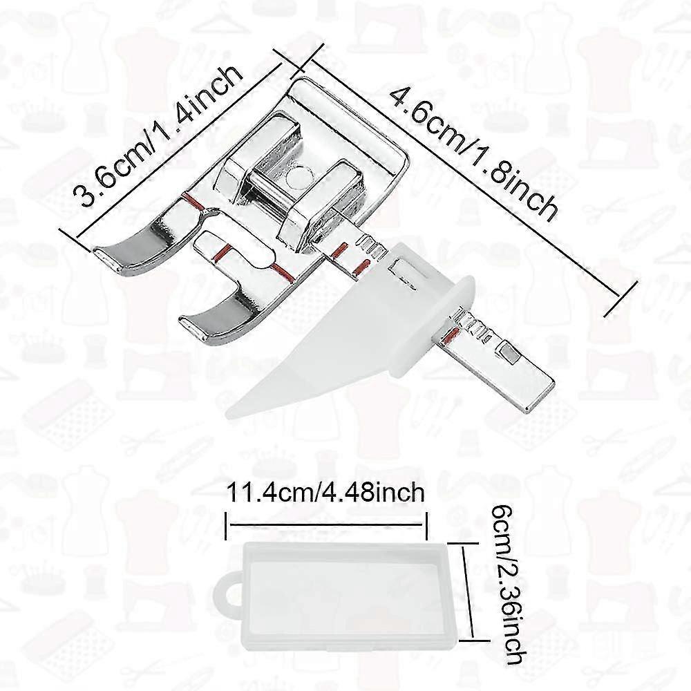 2 Pieces Adjustable Presser Foot Sewing Guide Presser Foot Sewing ...