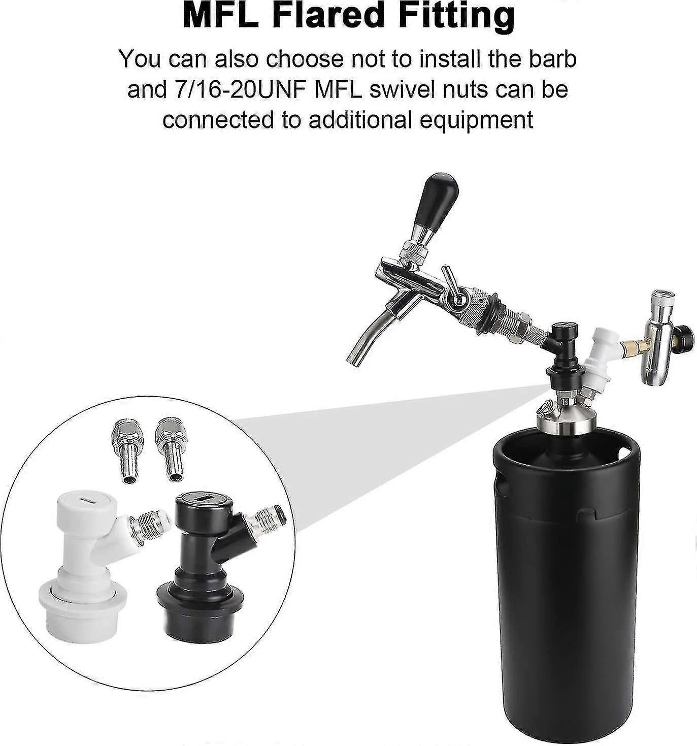 Ball Lock Keg Fitting Ball Lock Quick Disconnect For Corny Keg Homebrew ...