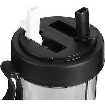 Dual Use Water Bottle 600ml Innovative Dual Use Water Bottle Straw ...