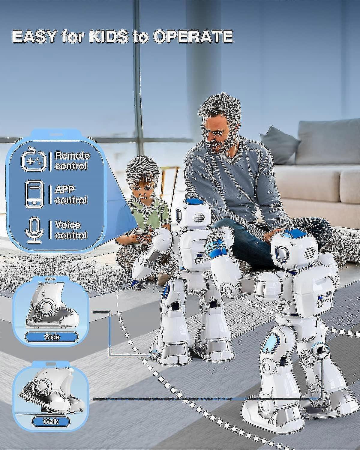 Intelligente Roboter für Kinder, große programmierbare interaktive RC ...