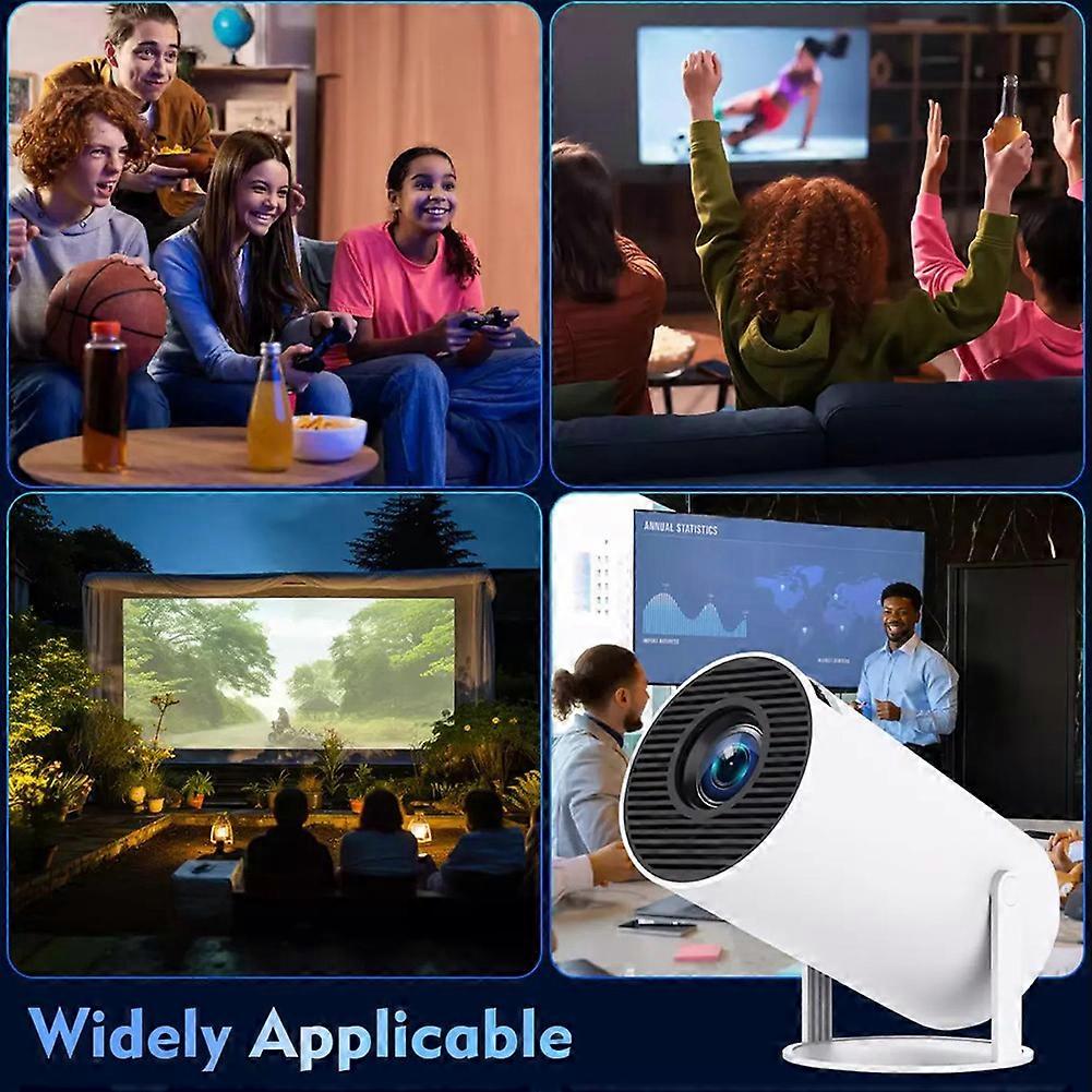 Mini Projector with WiFi & Bluetooth,180° Rotation, Auto Keystone, 260 ...