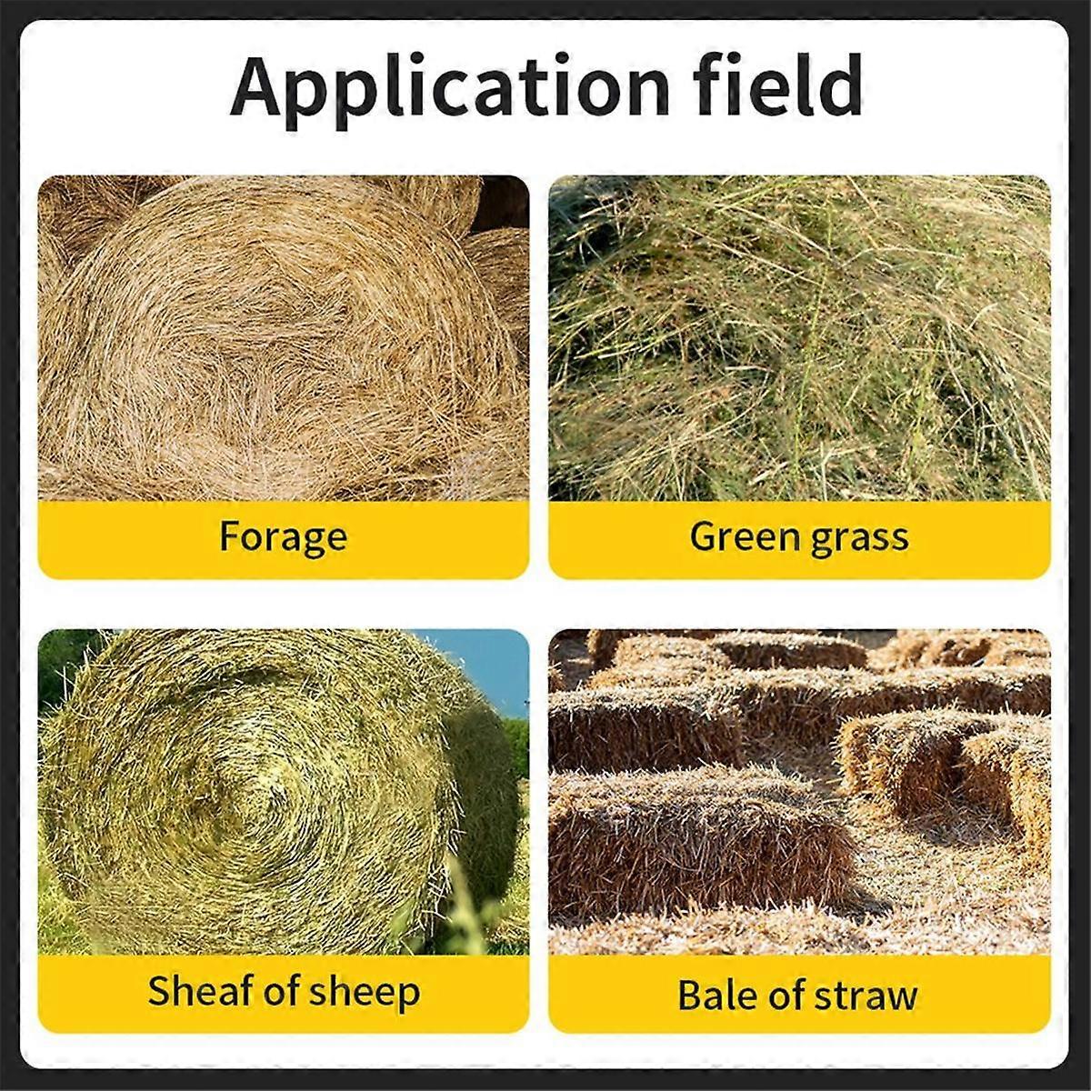 MS300H Portable Hay Moisture Meter with Probe for Hay Bale,Cereal Straw ...