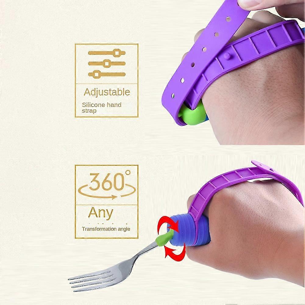 Auxiliary Rehabilitation Training Equipment Shaking Hands Food Aid Tableware Stroke Assisted ...