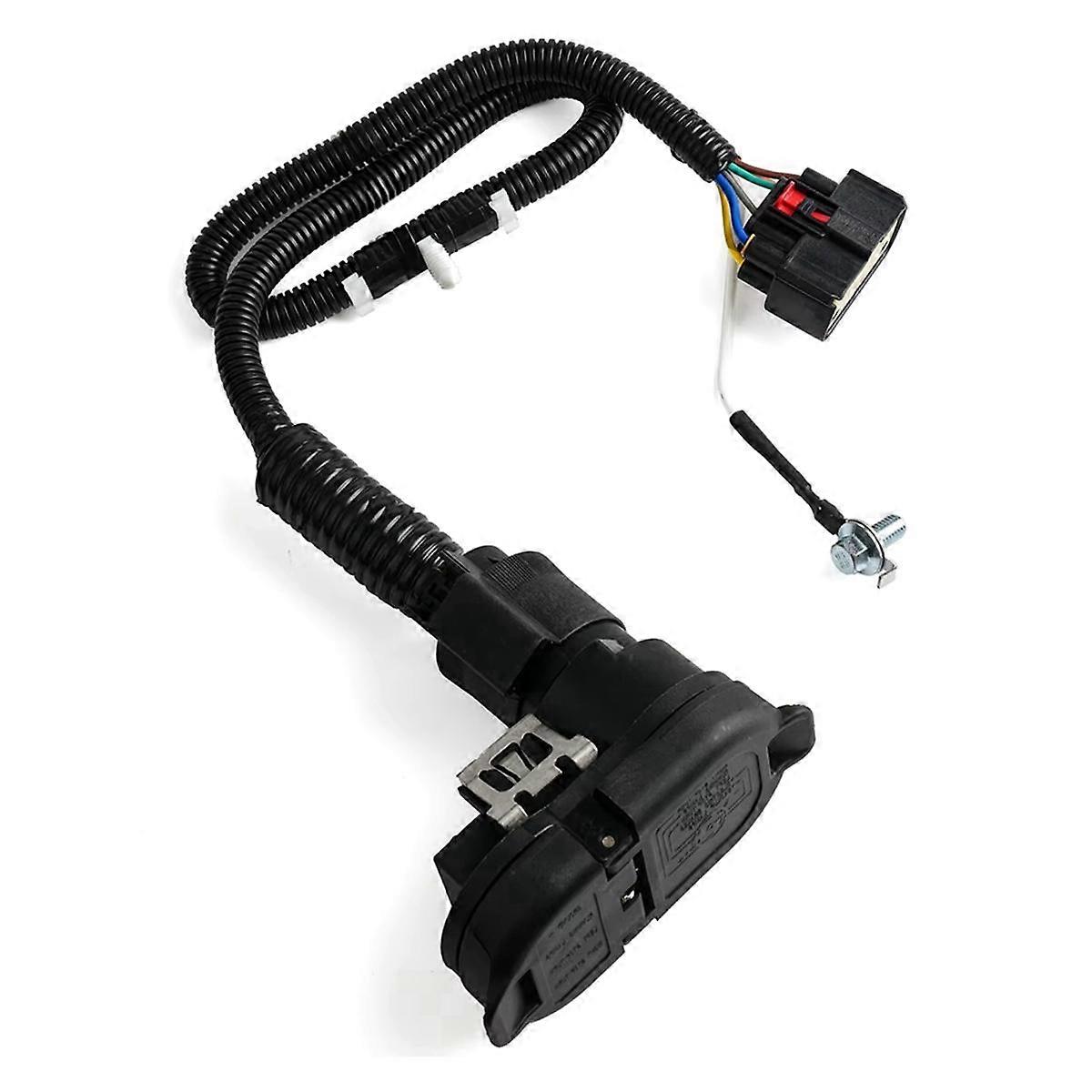 For 2009-2014 Car Trailer Tow Hitch Bar Wire Connector Harness Kit 9L3Z ...