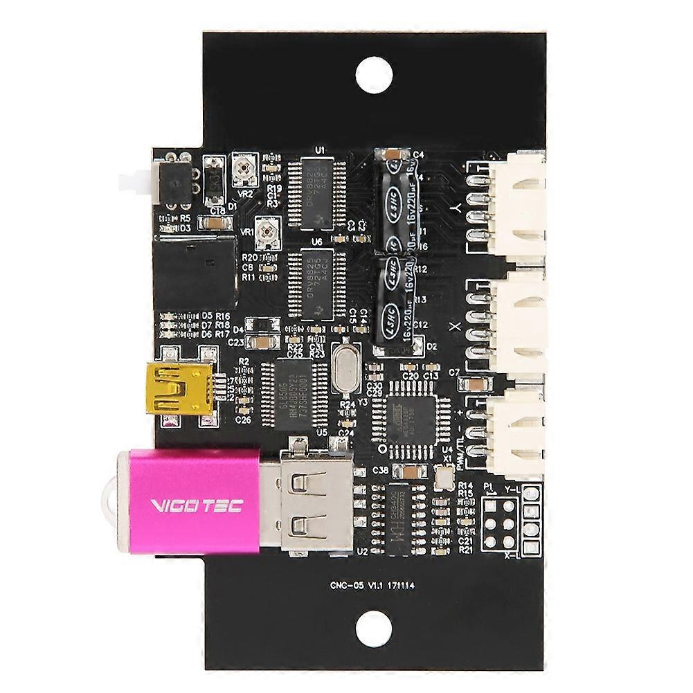 2 Axis DIY CNC XY Plotter Pen Drawing Machine Robot with 1.6W Laser 100 ...