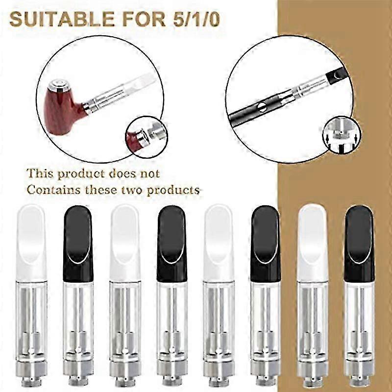 20 PCS Empty Storage Cartridges for 1.0ML Glass Ceramics Easy To Fill ...