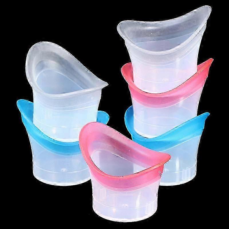 2 Pcs Reusable Silicone Eyewash Cup, Soft Eye Bath Cup for Eye Care ...