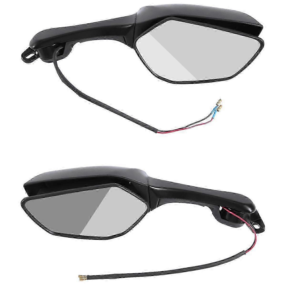 Side mirrors with integrated turn signals for CBR650F CBR650R | Fruugo UK