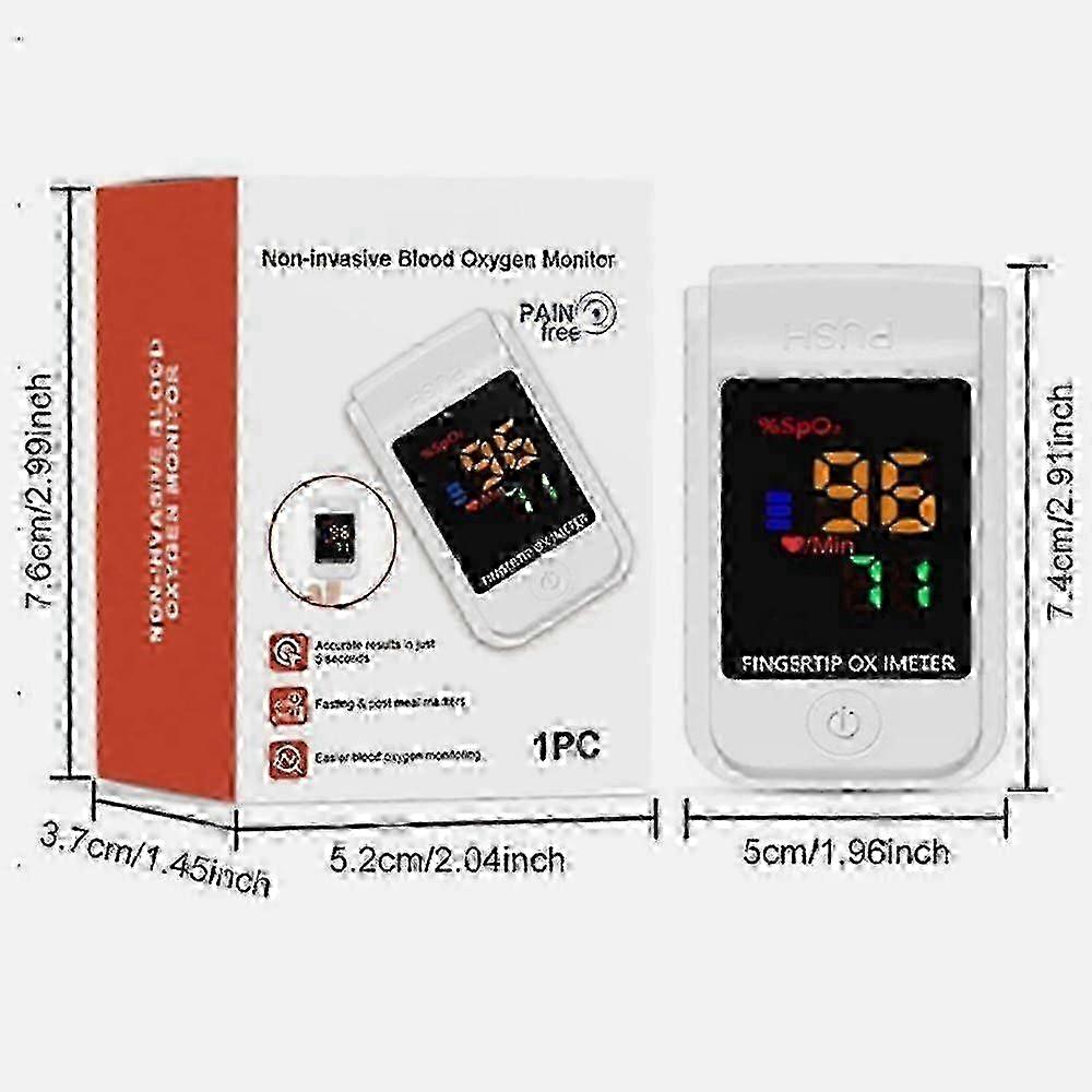 Non Invasive Fingertip Blood Glucose Sugar Monitor Diabetes Testing ...