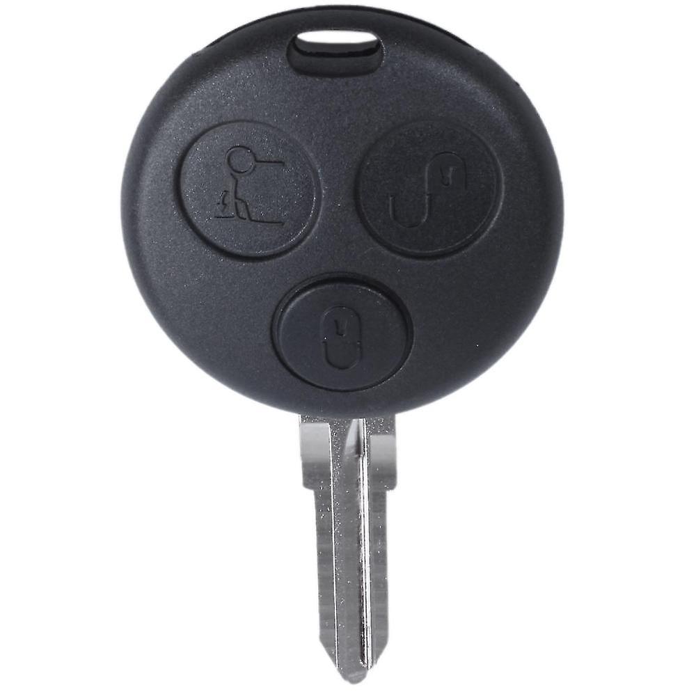 3 Button Car 433mhz Remote Key Fob Blade For Smart Fortwo City Roadster ...