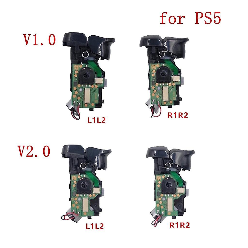 Left Right Shoulder Buttons-compatible Ps5 L1 L2-r1 R2 Trigger ...