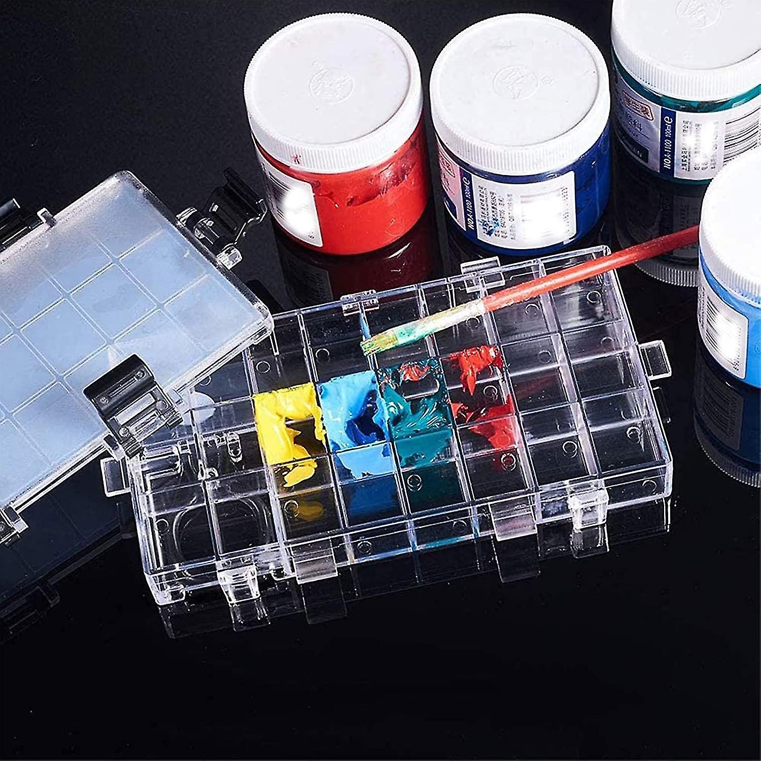 Watercolour Palette, Plastic Watercolour Case For Storage Of ...