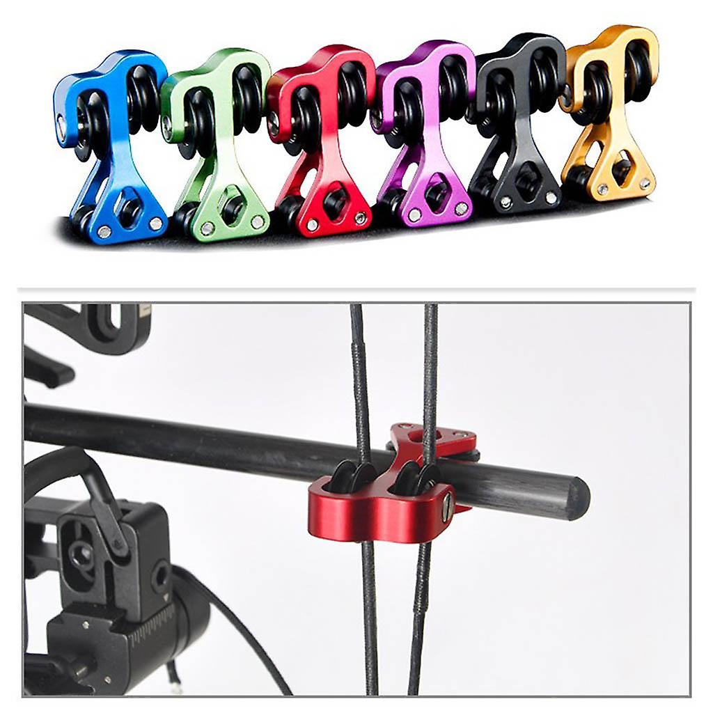 Pulley Compound Bow String Separator Cable Slide Splitter red | Fruugo UK