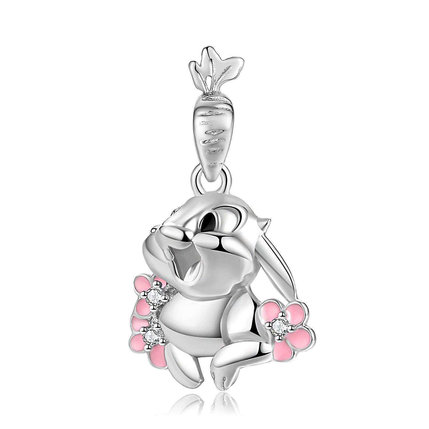 Birthday Gifts Bunny Necklace for Women Girls 925 Sterling Silver ...