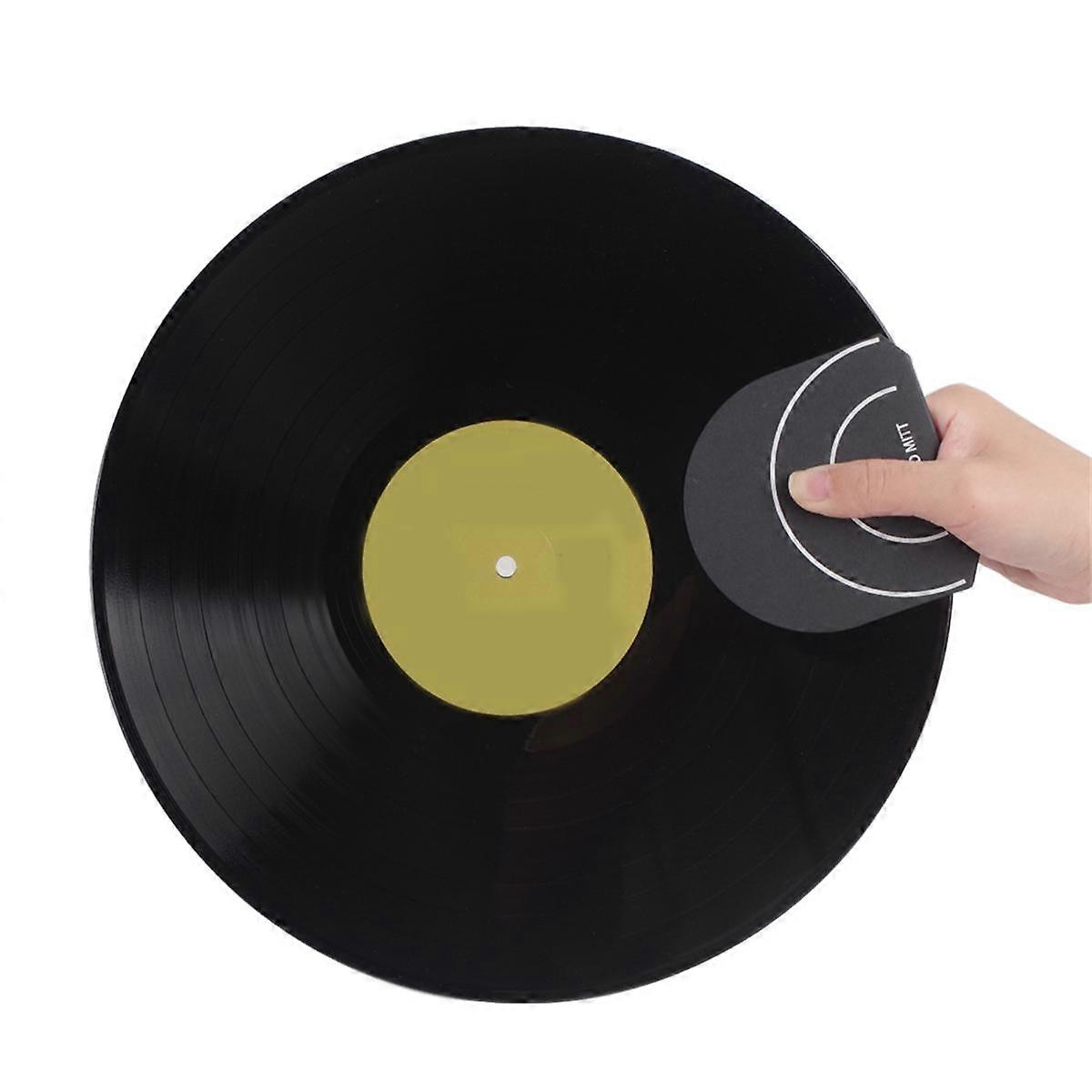 Record Cleaner Handler Mitt Vinyl Record Clip Disc Cleaning Protection ...