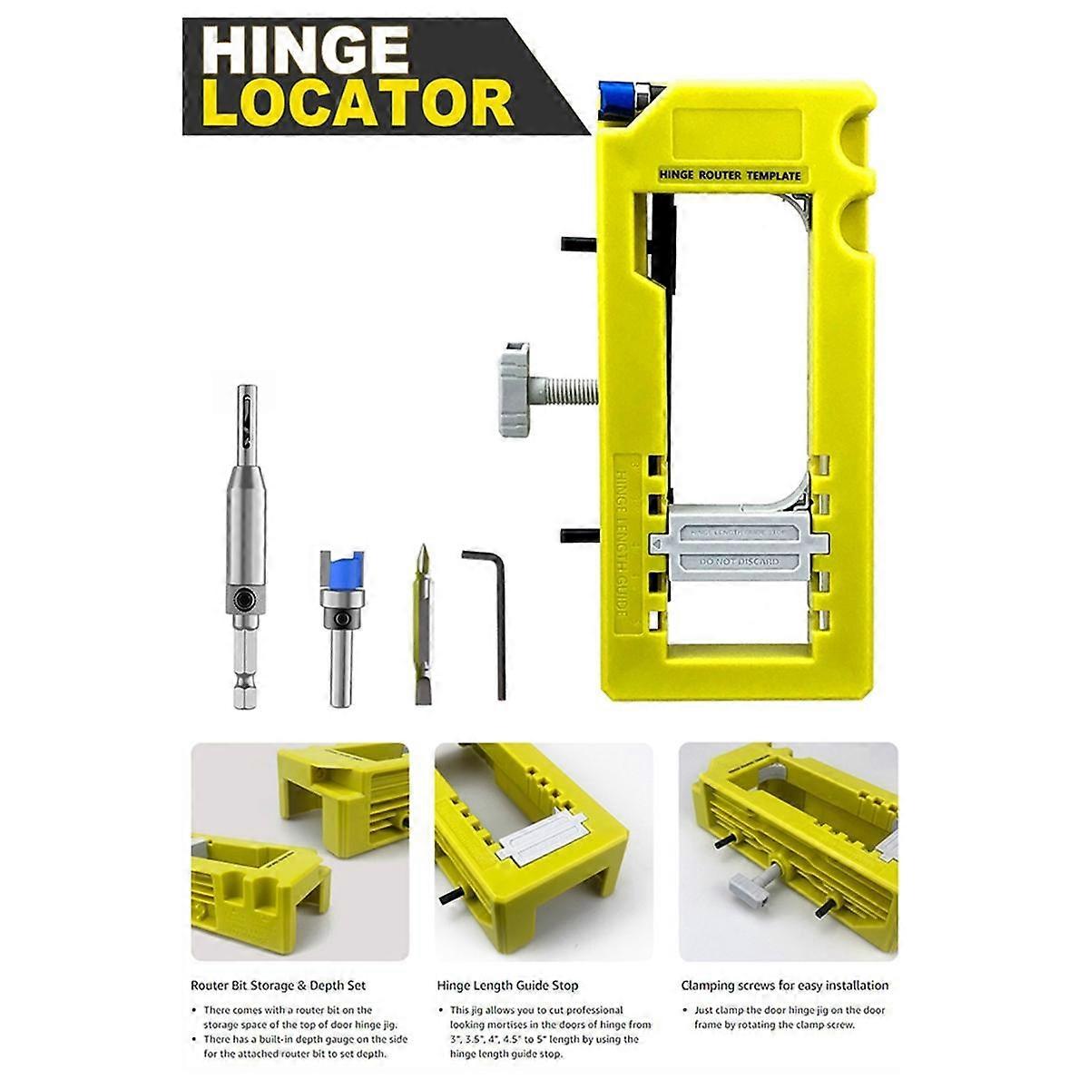 Door Hinge Jig Door Hinge Mortiser Hinge Installation Kit Door Hinge ...