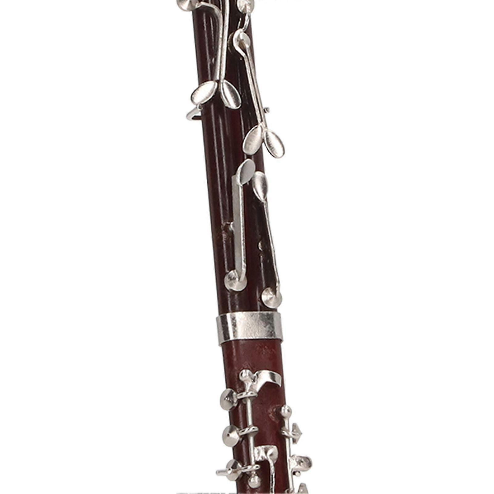 Miniature Bassoon Replica With Stand And Case Mini Musical Instrument ...
