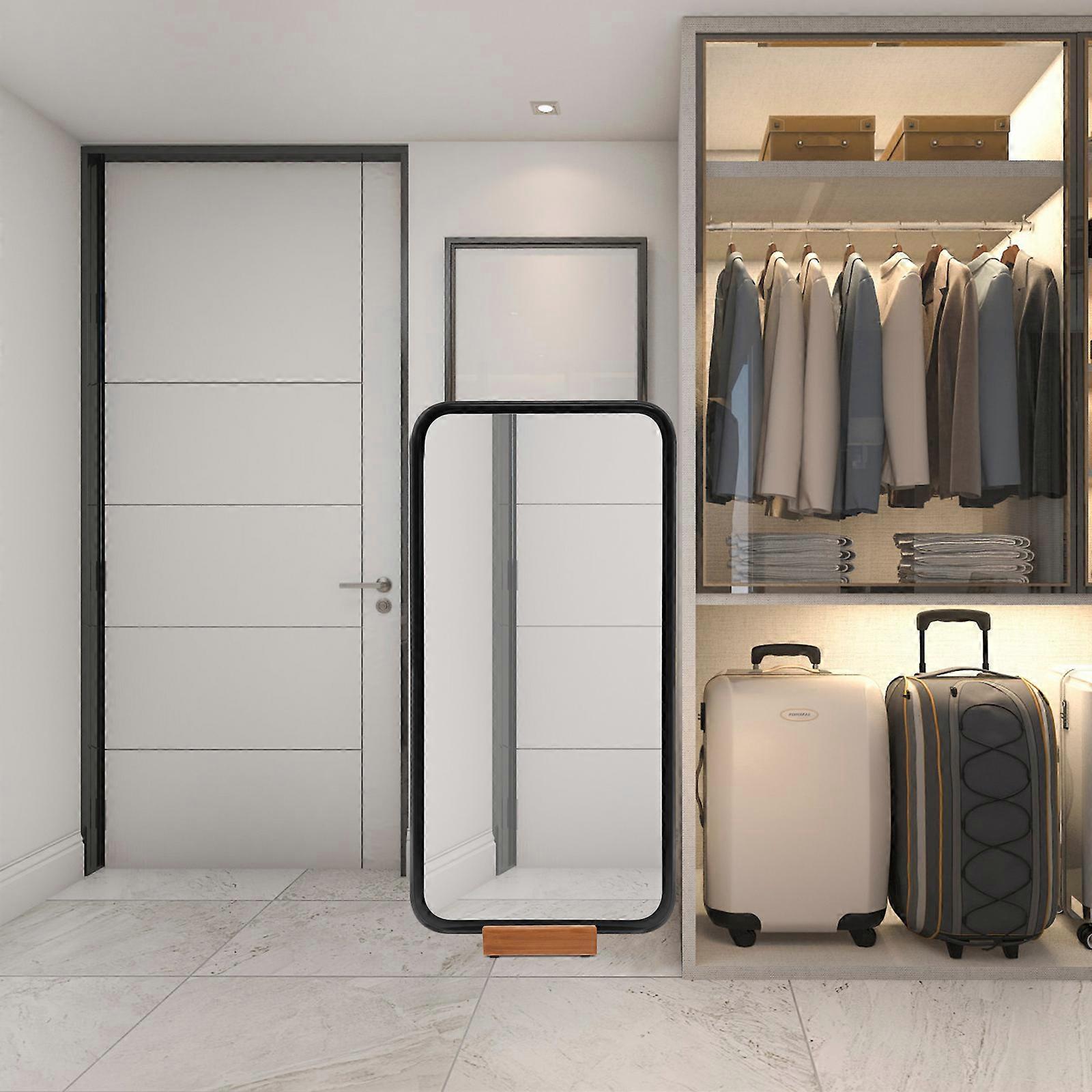 Floor Mirror Stand Solid Wood Floor Mirror Base Full Length Mirror Base ...