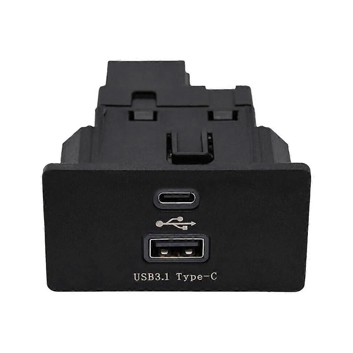 Dual USB CarPlay Interface Module W/ Type-C for 2016-2020 HC3Z-19A387-B ...