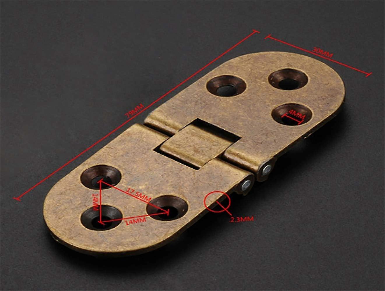 Flip Top Folding Hinge, 180 Degree Butler Tray Hinge Retro Style, Heavy ...