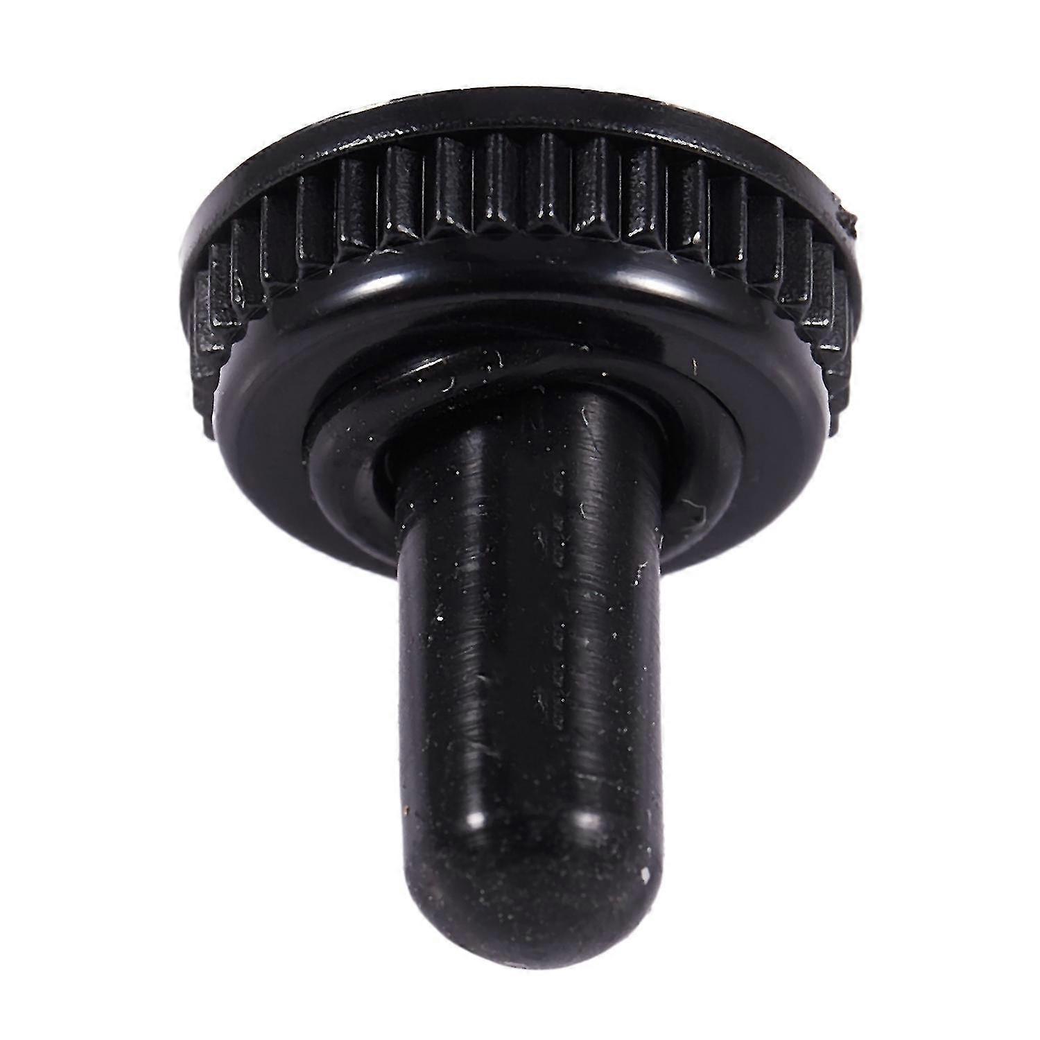 10 x Waterproof Toggle Switch Cap Black Rubber Cover 6mm Diameter ...