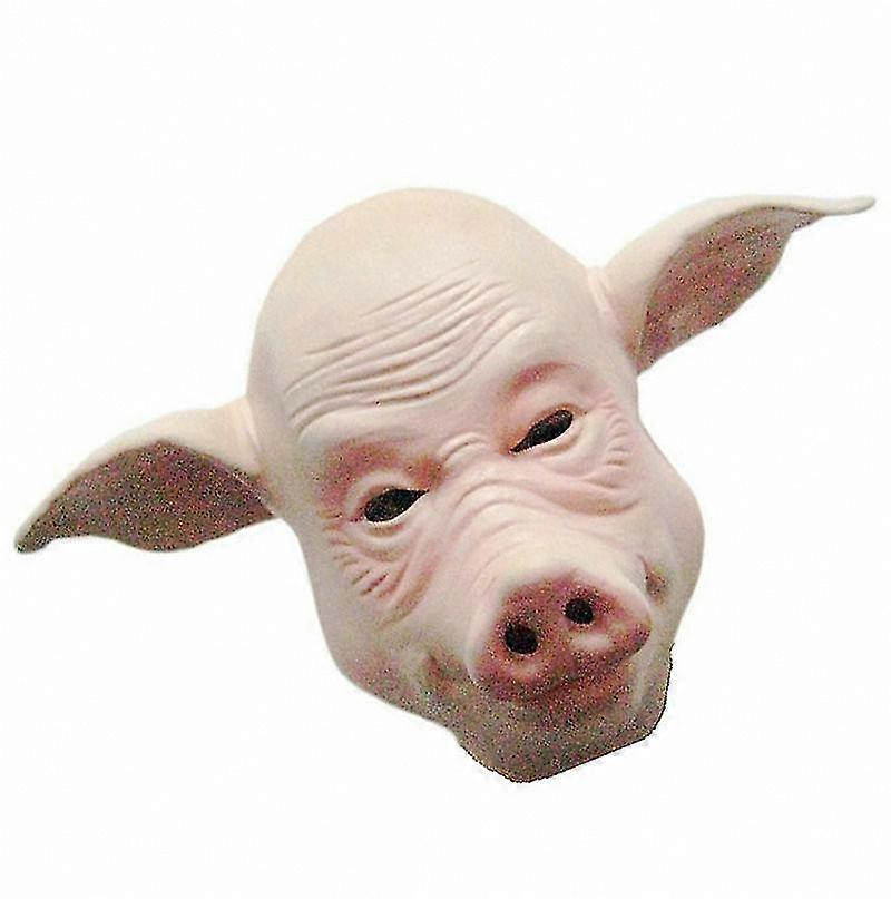 Mardi Gras Mask Pig Mask Rubber Costume Full Mask Costume Fancy-Yvan ...