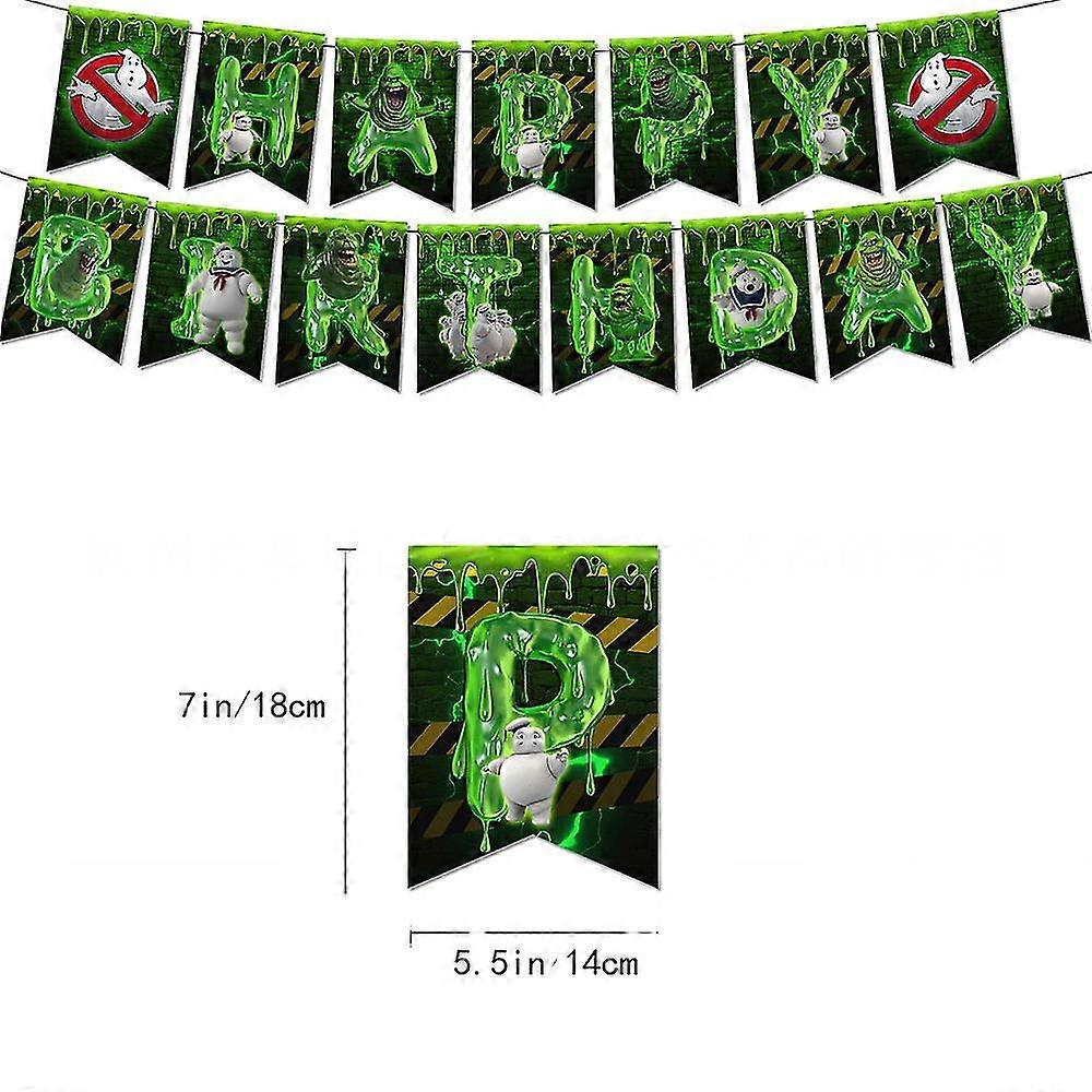 Ghostbusters Theme Birthday Party Decoration Supplies Includes Balloons ...