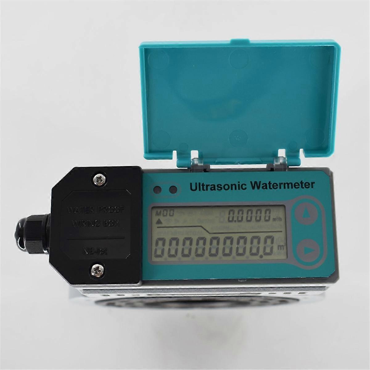 Battery Powered Ultrasonic Water Meter DN100 RS485 Digital Water ...