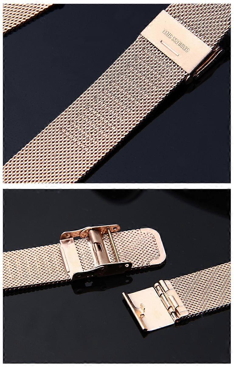 Stainless Steel Mesh Watch Band for Mens Women, Quick Release Mesh ...
