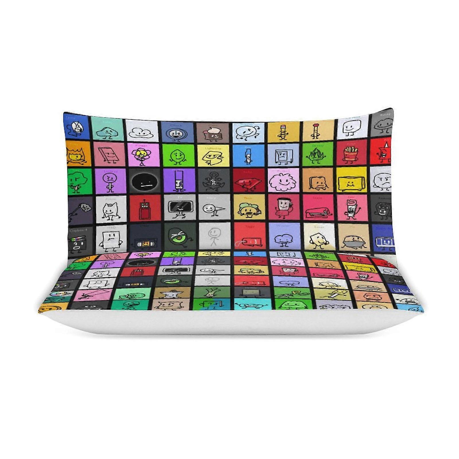 bedding set CA476 Battle for Dream Island BFDI Bed Duvet Cover ...