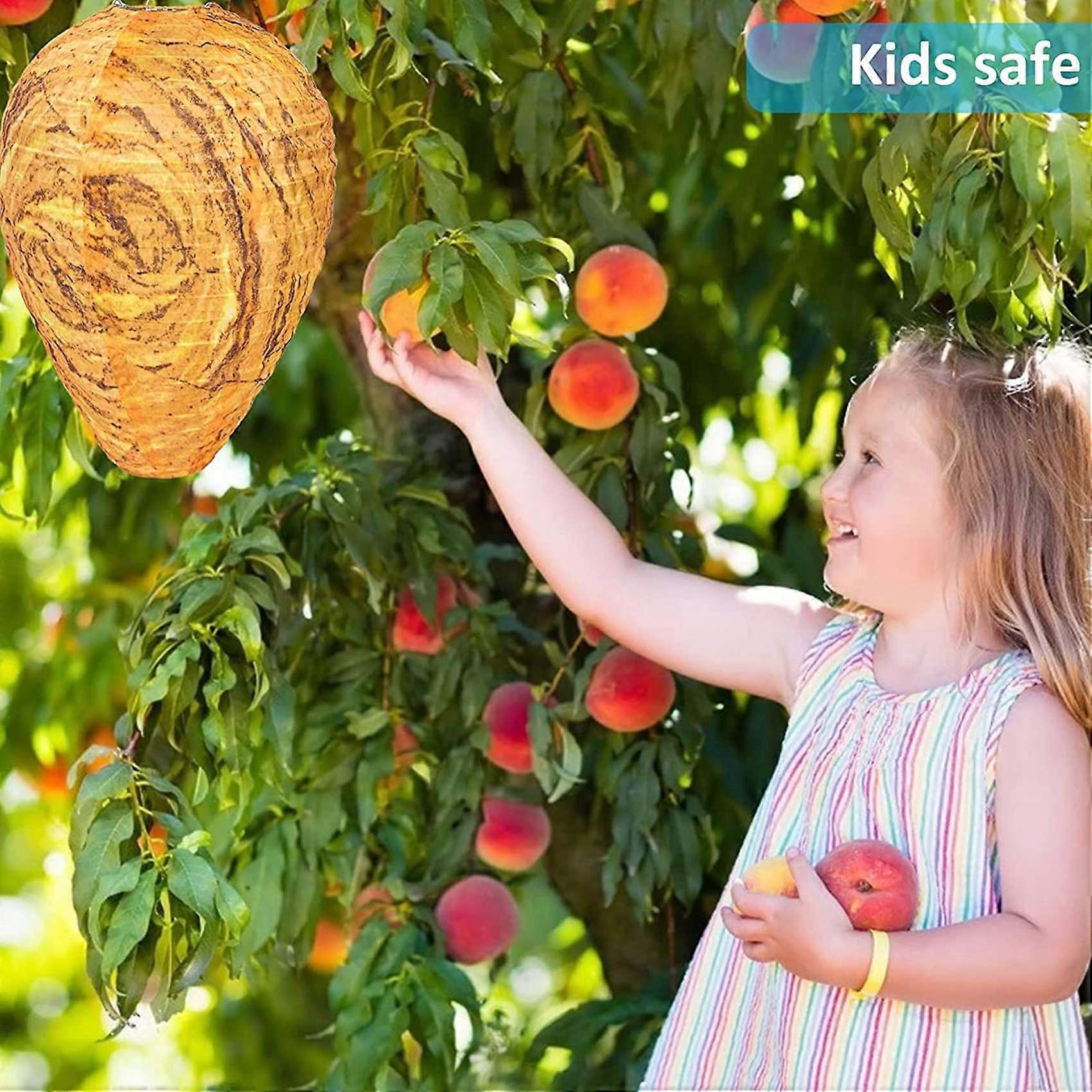 Waterproof Fake Wasp Nest Bait Wasp Trap Suspension Bee Stop and Wasp ...