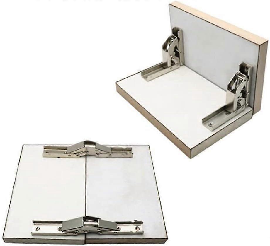 2Pcs Trapdoor Hinges, Hidden Doors, Piano Hinges, Folding Cabinet Doors ...
