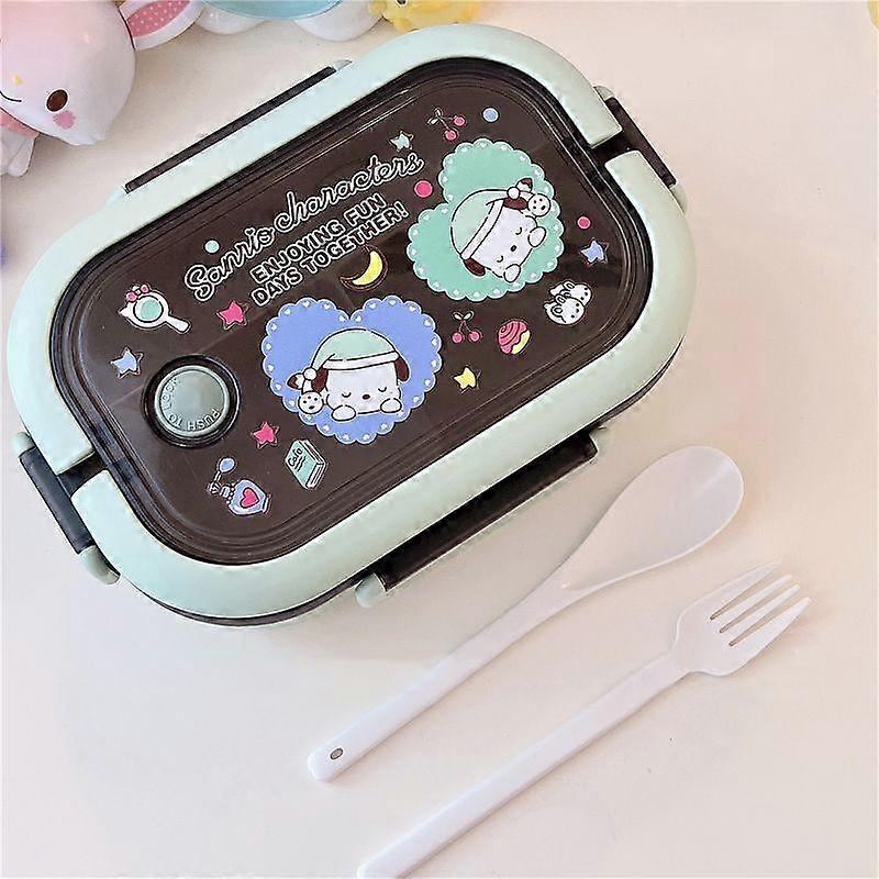 Sanrio Kawaii Hello Kitty Lunch Box Kuromi My Melody Cinnamoroll ...